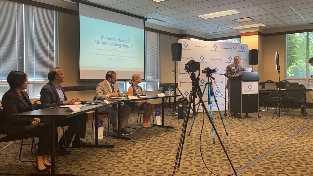 GIACC and Gwinnett Chamber sign Memorandum of Understanding | NRI Pulse