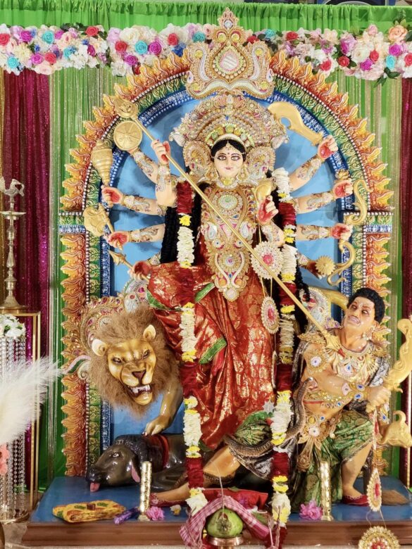 Nandan celebrates first Durgotsav with largest idol in Atlanta | NRI Pulse