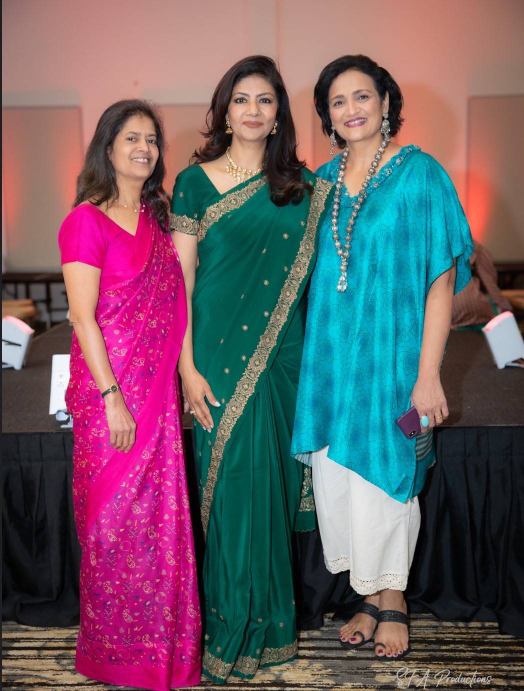 Saris to Suits Fall Pop-up Show: Indian-American role models walk the ...
