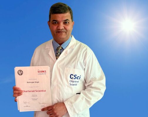 First chartered scientist in aviation Dr. Bishnujee Singh featured in ...