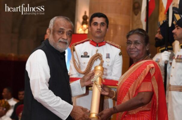 Heartfulness organization's global guide Kamlesh Patel conferred with ...