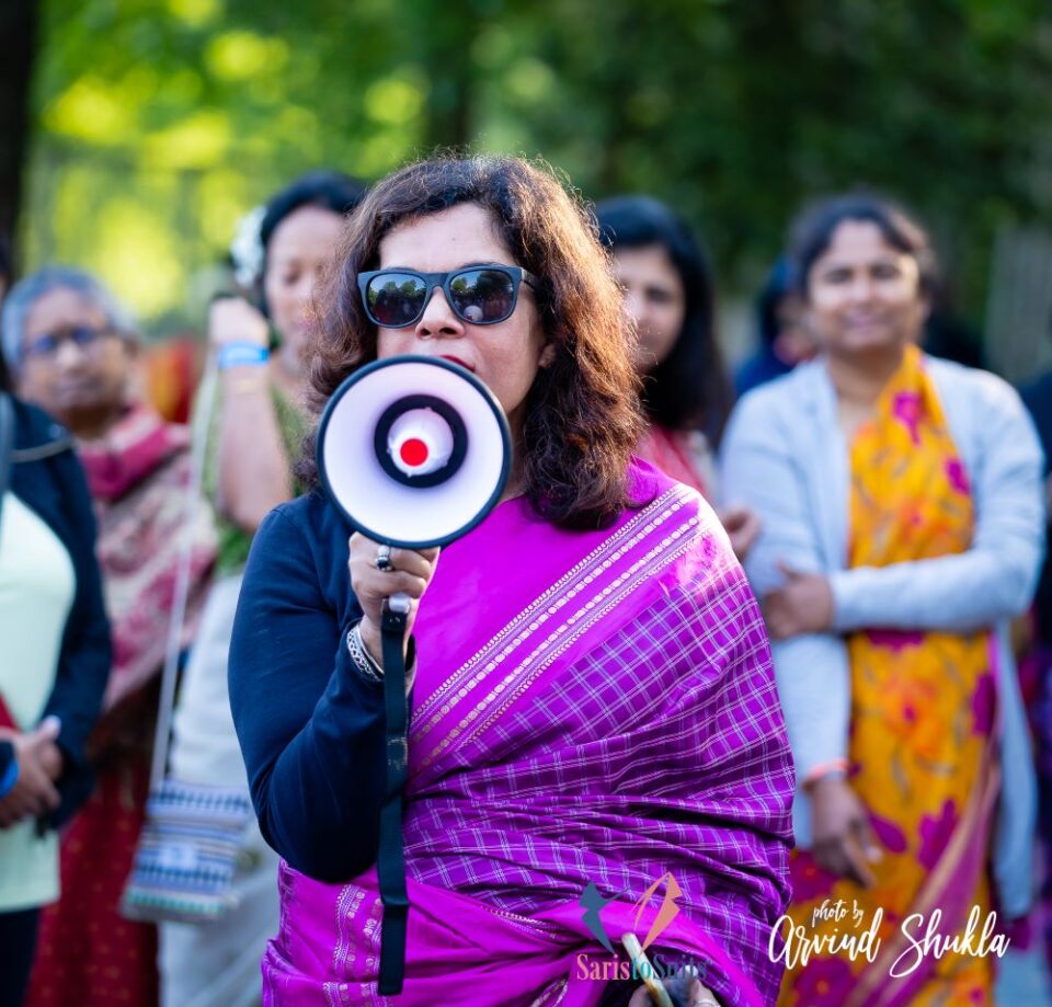 Atlanta women run/walk for a cause draped in vibrant nine yards at ...