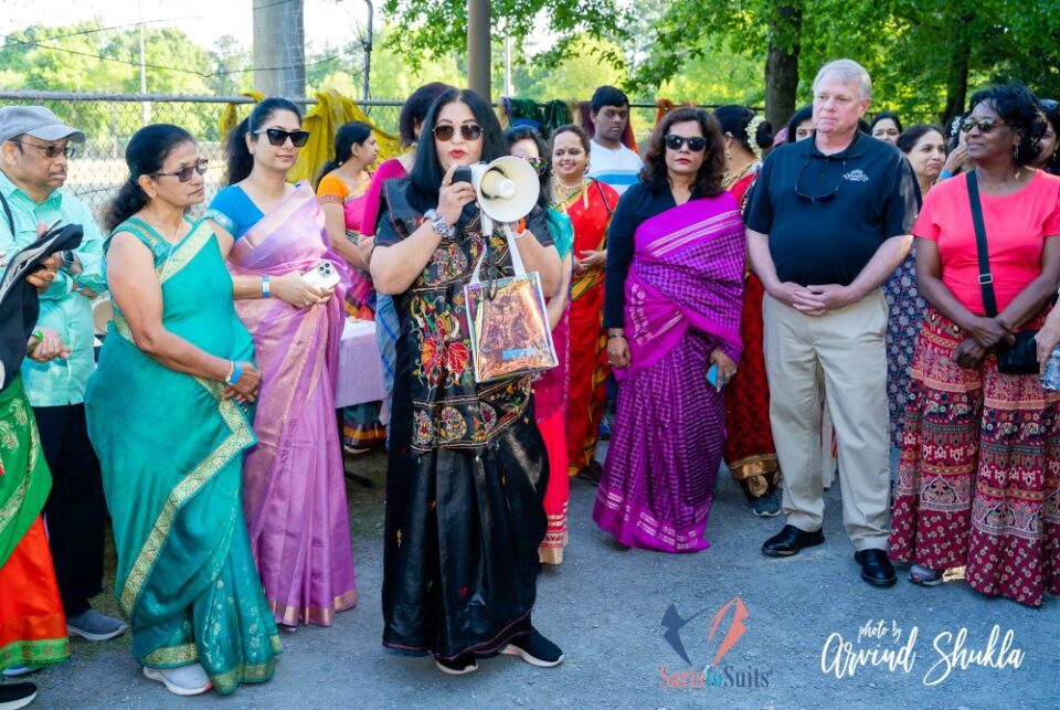 Atlanta women run/walk for a cause draped in vibrant nine yards at ...