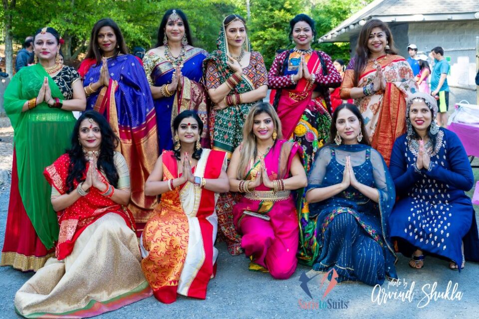 Atlanta women run/walk for a cause draped in vibrant nine yards at ...