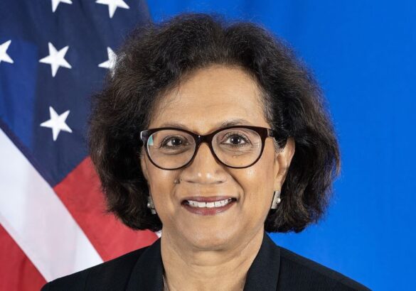 Geeta Rao Gupta is first woman of color to take oath as State Dept's ...