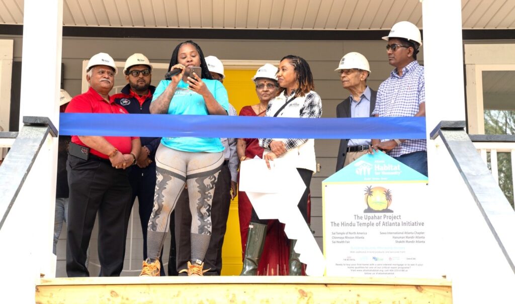 Hindu Temple of Atlanta and Habitat for Humanity celebrate completion ...