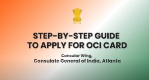 Consulate General of India, Atlanta releases step-by-step video guide ...
