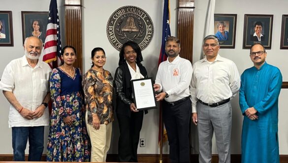 Cobb County Chairwoman Lisa Cupid proclaims October as Hindu Heritage ...