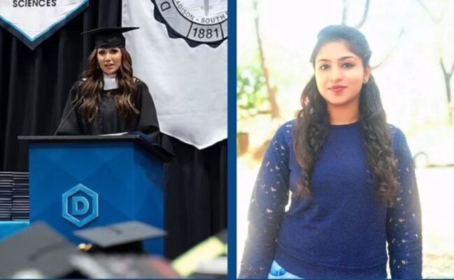 While Kristi Noem Receives Honorary Degree, Indian Student On Deportation List Earns Doctorate ...