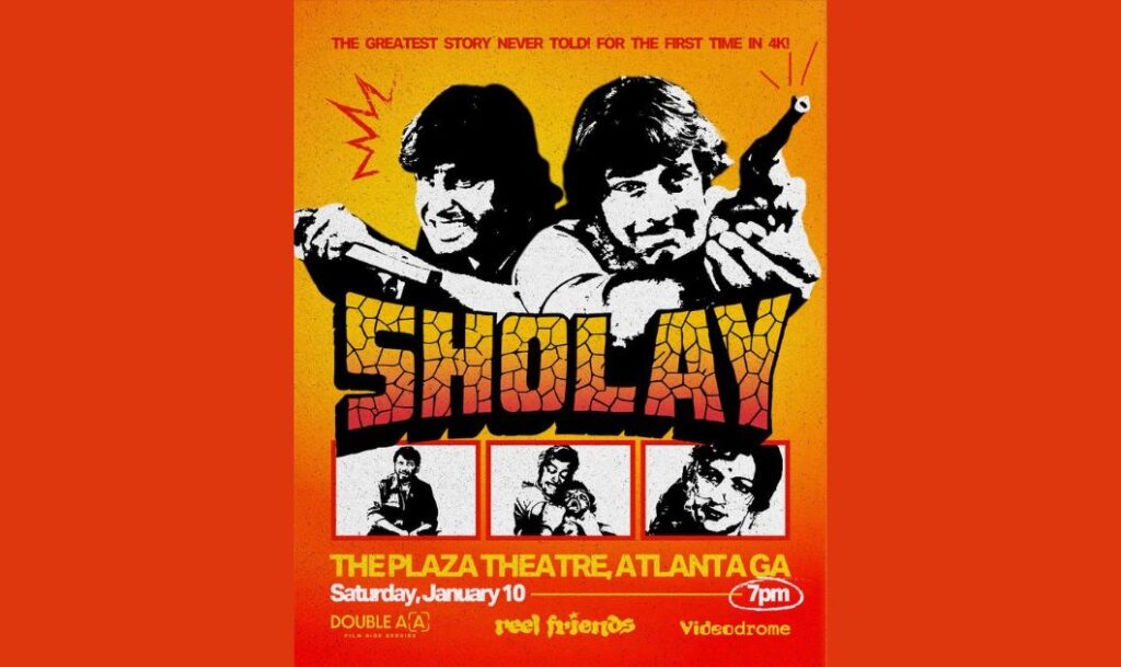Atlanta to Host 4K Premiere Screening of Bollywood Classic Sholay at ...